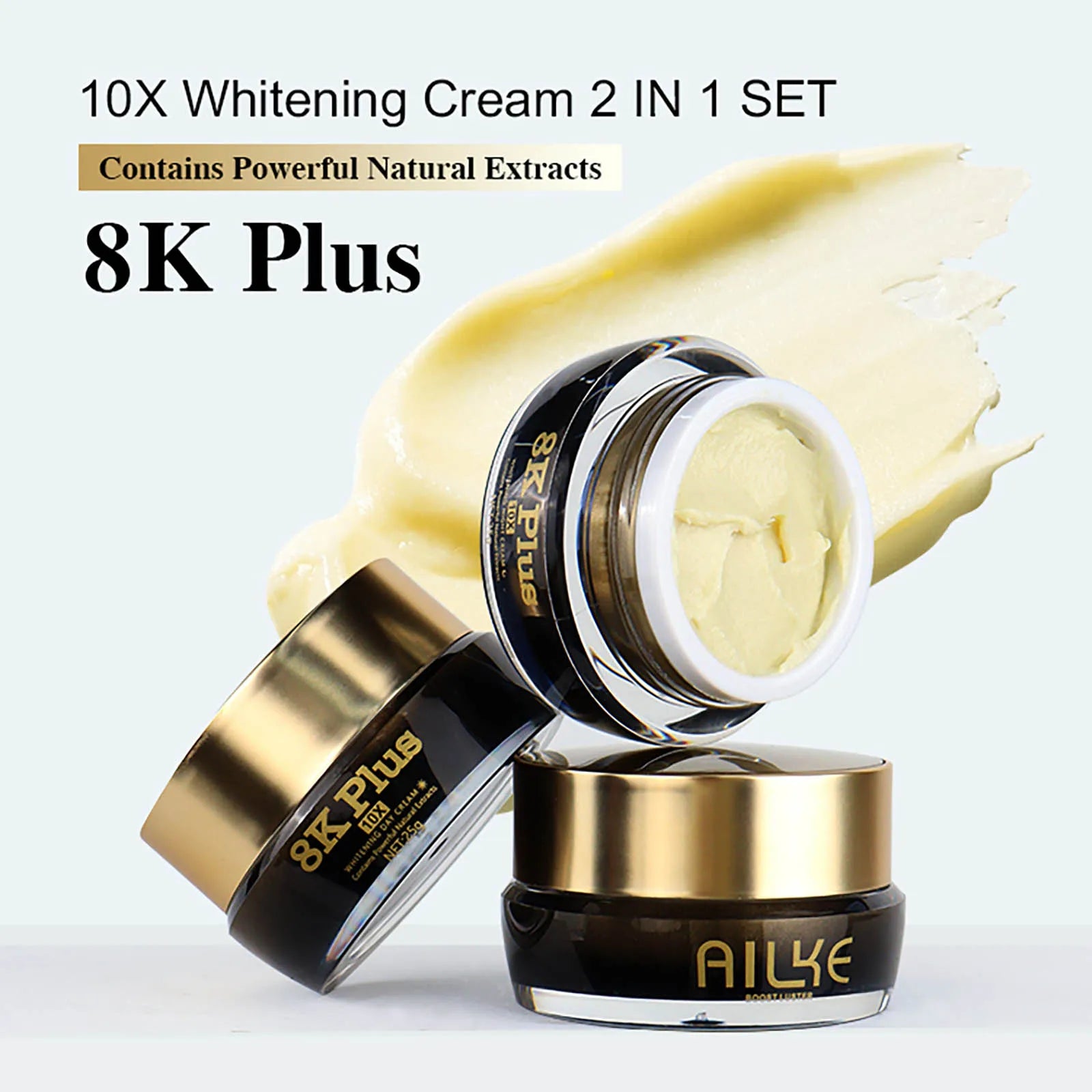 AILKE 10X Whitening Face Cream: Advanced Formula for Dark Spot Reducti ...